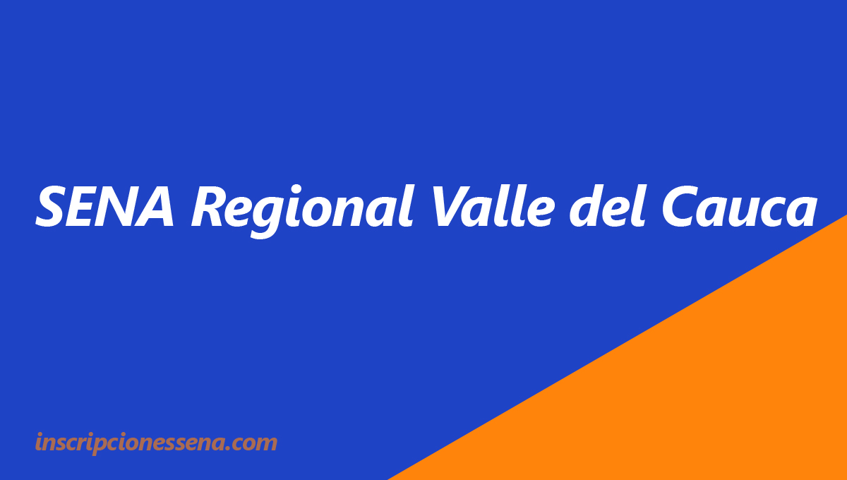 Cursos SENA Valle del Cauca y Sedes - Sena